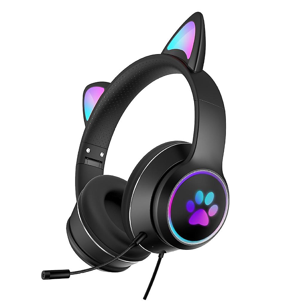 Universal Gaming Headset Over-ear Wired Headset Noise-cancelling Home ...