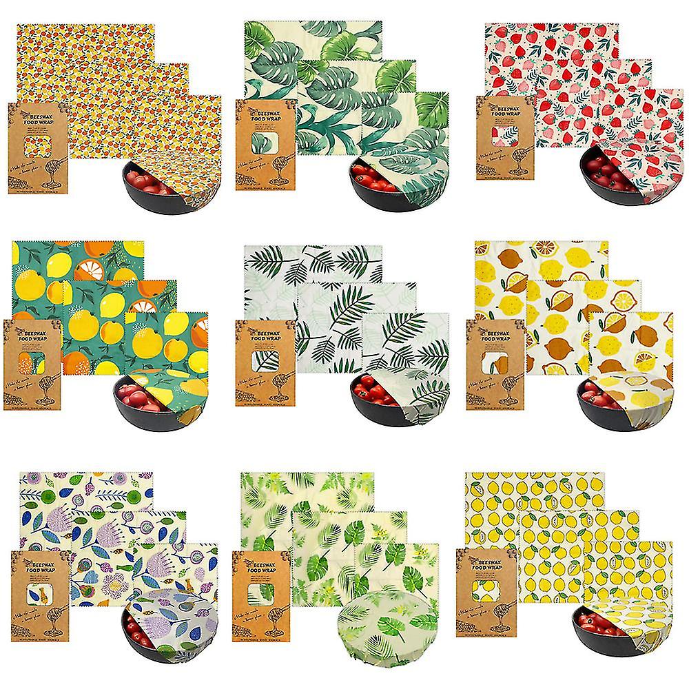 Beeswax Reusable Food Wraps - Beeswax Wrap Sustainable Products, Wax ...