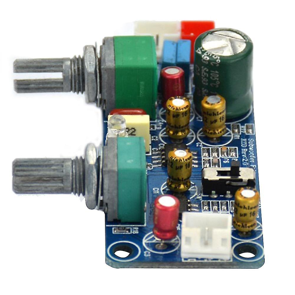 Low Pass Filter Subwoofer Preamp Amplifier Board Single Dc 9-32v ...
