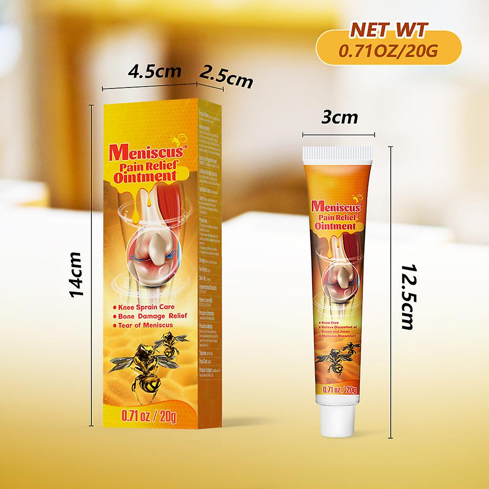 Meniscus and Joint Pain Relief Cream - Professional Shoulder, Knee and ...