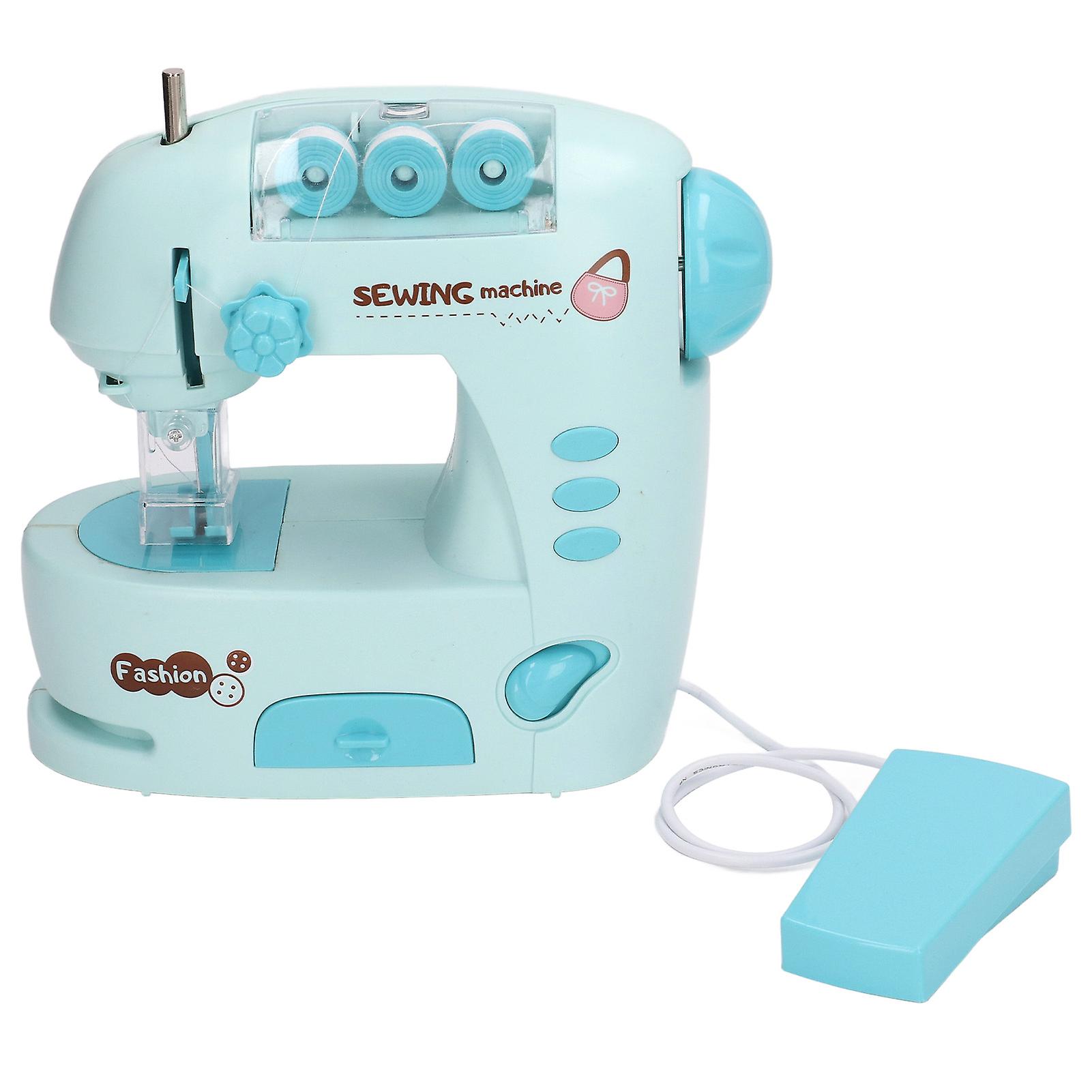 Children Electric Sewing Machine Toy With Threader Ruler Interesting ...