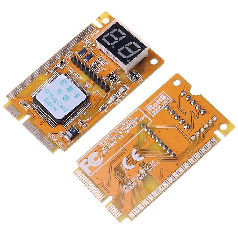 3 In 1 Pci/pci-e/lpc Mini Pc Laptop Analyzer Tester Module Diagnostic ...
