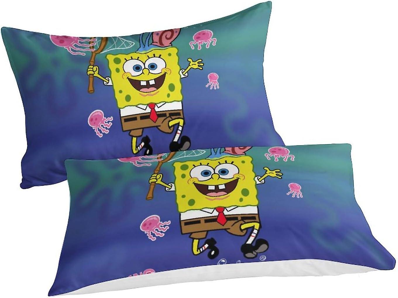 HOUKIG Spongebob 3D Print Anime Characters Quilt Cover Comforter Covers ...