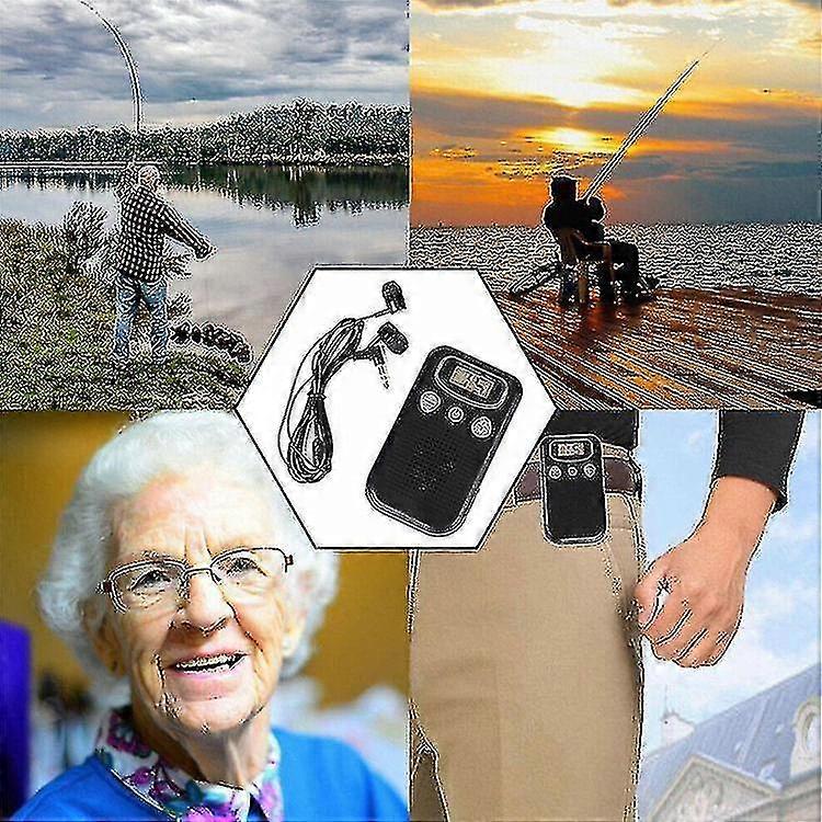 Ear Hearing Aid Personal Sound Amplifier Pocket Voice Enhancer Device ...