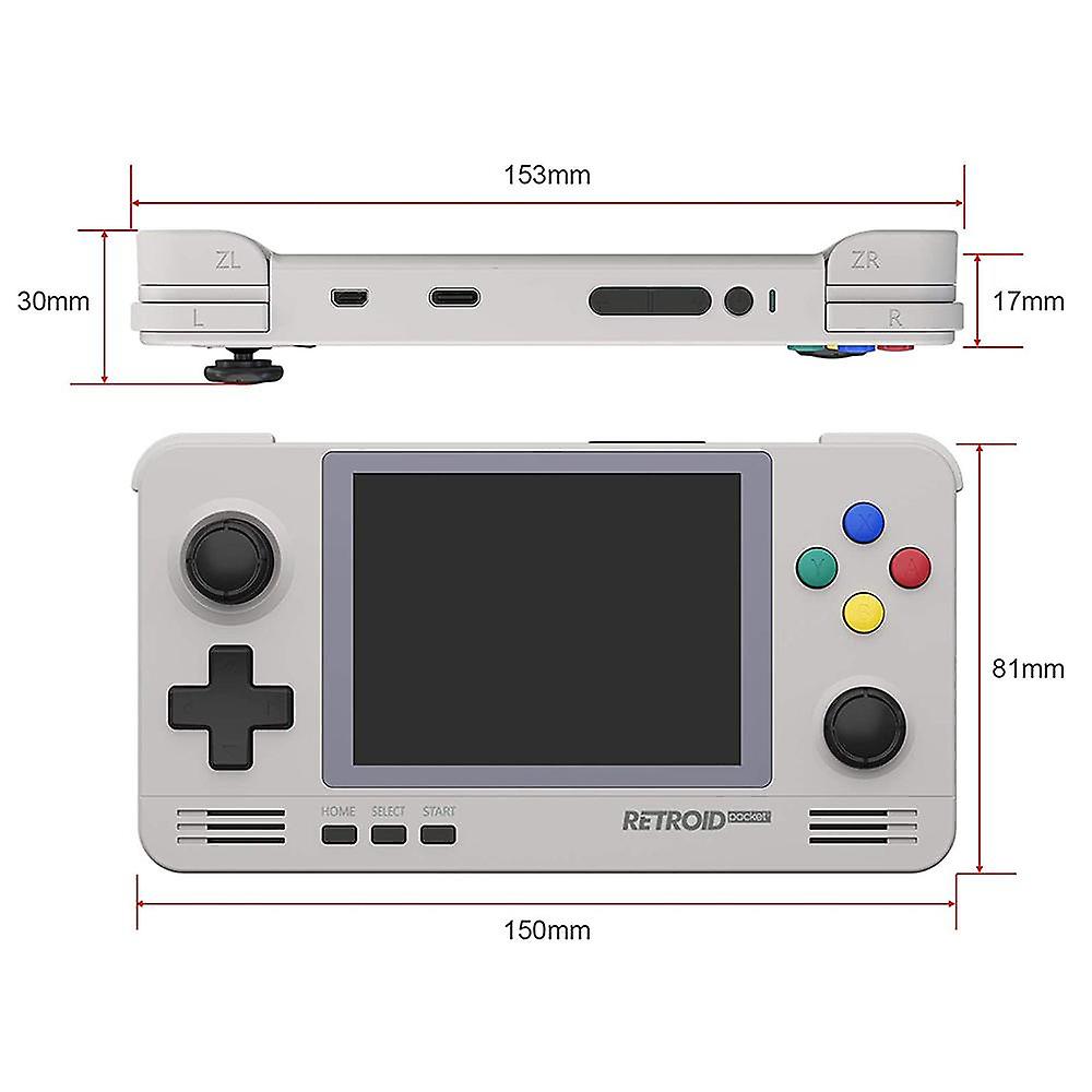 Retroid pocket 2 android retro pocket handheld game console 3,5 inch ...