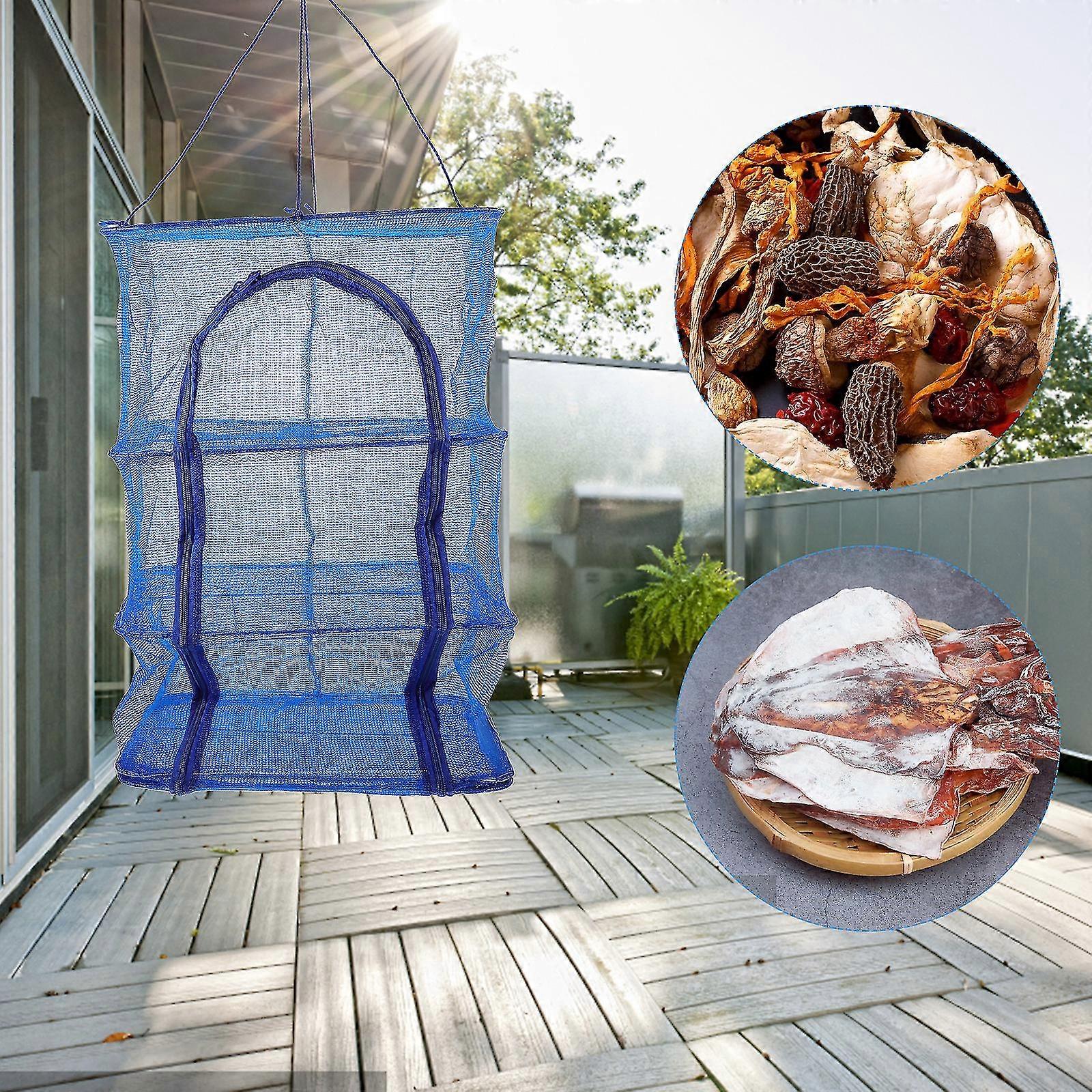 Meat Dryer Hanging Mesh Net Dryer Hydroponic Dry Net Drying Rack ...