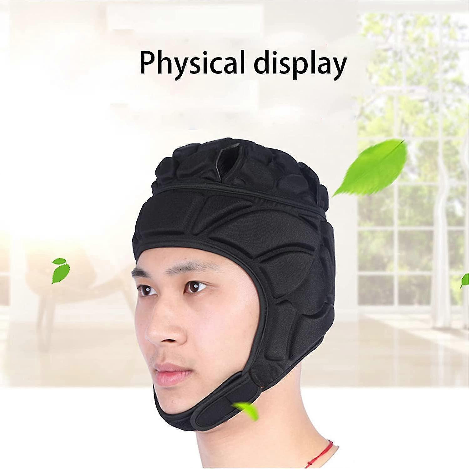 Ghyt Rugby Helmet Soft Shell Protective Headgear Foam Cotton Head ...