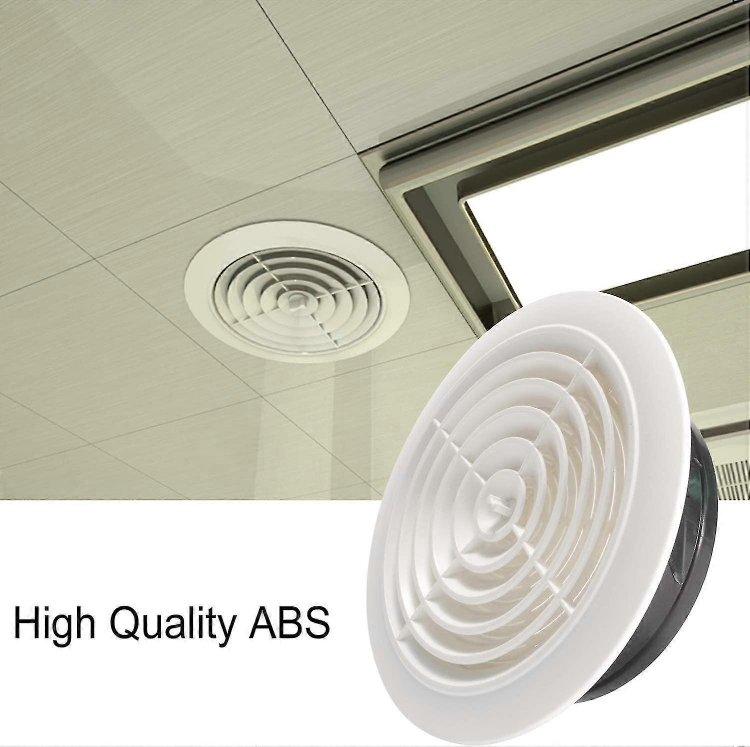 200mm Round Air Vent Adjustable Vent Grille | Fruugo UK