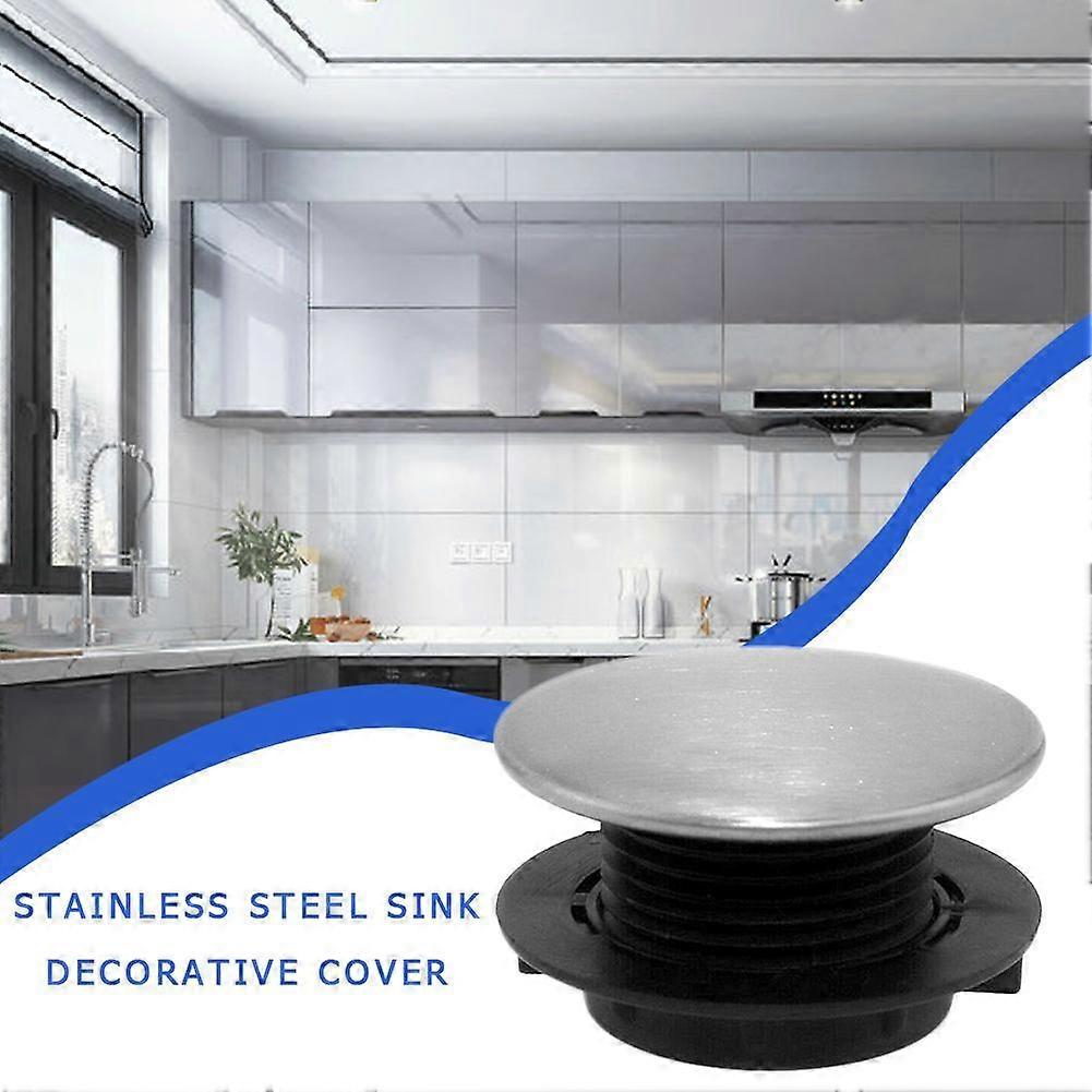 26~40mm Steel Kitchen Sink Tap Hole Blanking Plug Stopper Cover | Fruugo NZ