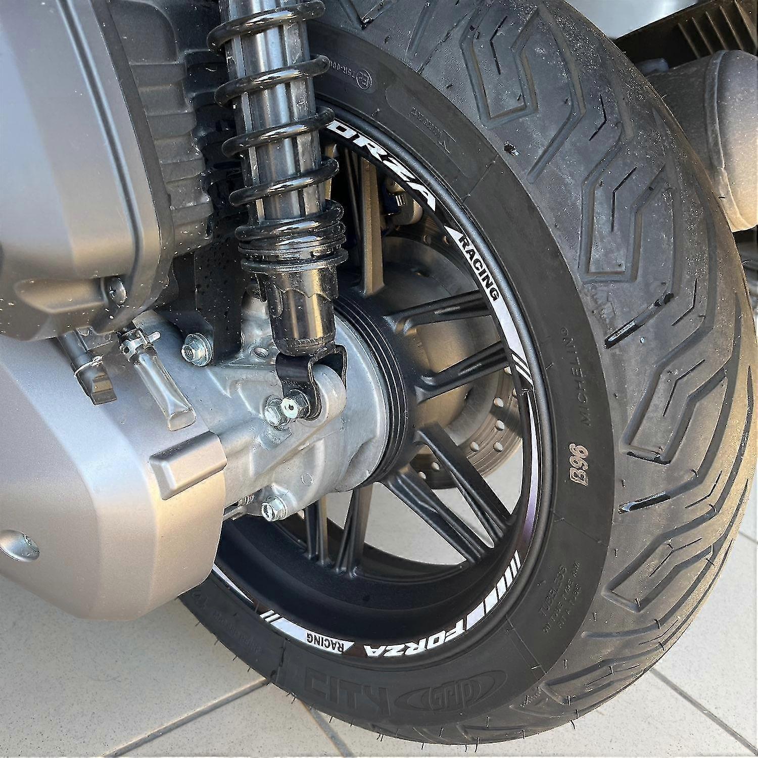 Motorcycle Wheel Hub Accessories For Honda Forza 125 300 350 Reflective ...