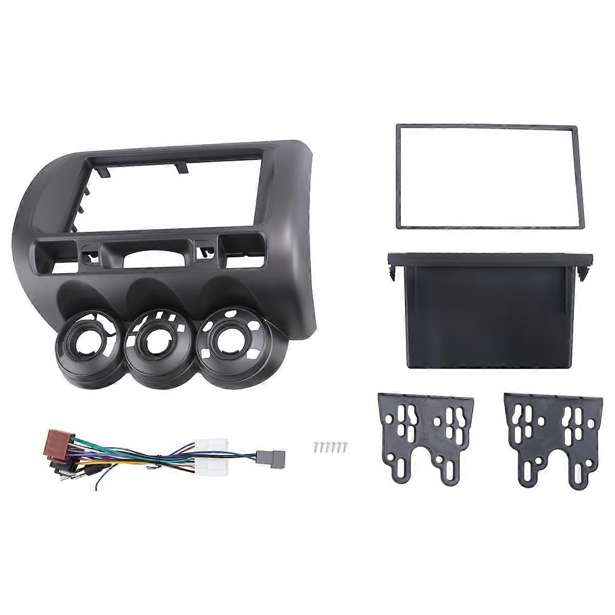 Car Radio Fascia for Fit Jazz City LHD One Din Dvd Stereo Cd Panel ...