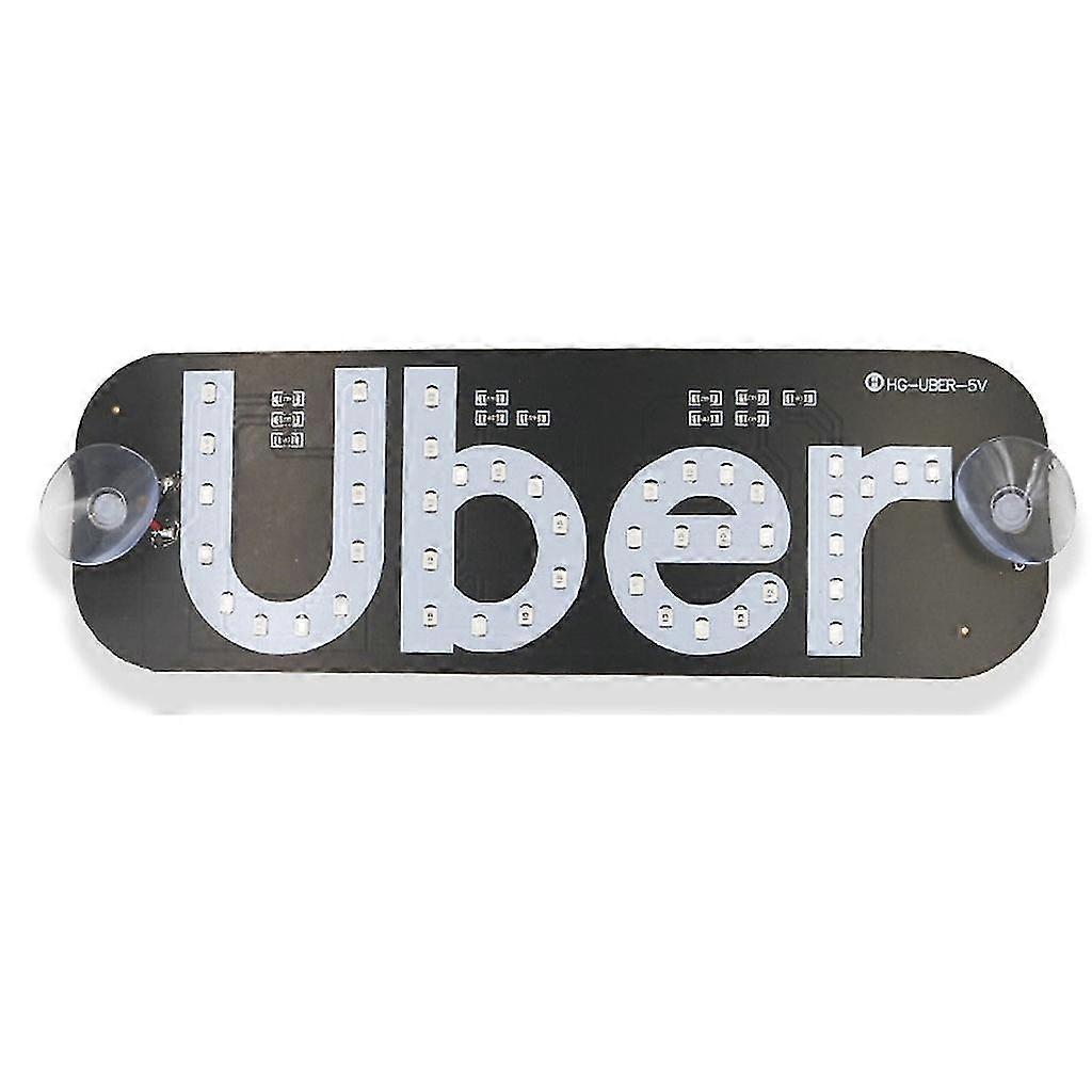 12v Taxi Cab Indicator Lamp Car Windscreen Led Light With Charger ...