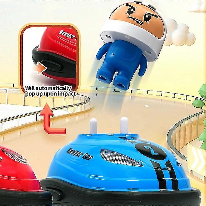 1 Set Speed Bumper Cars Toy Mini Remote Controlled Ejectors Vehicles ...
