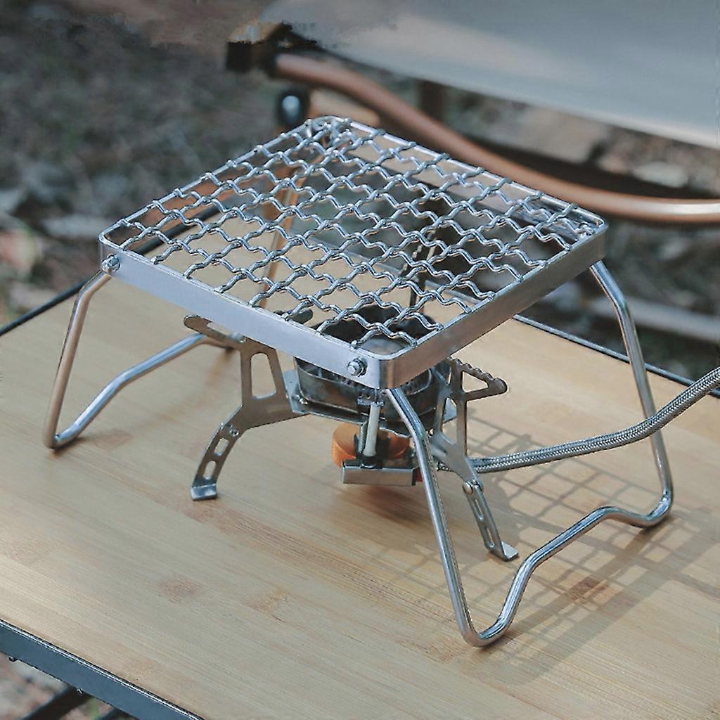 Foldable Stainless Steel Grills Grate Picnics Stove Campfire Stand ...