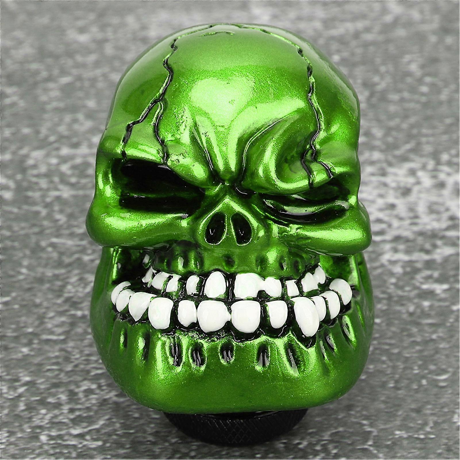 Skull Head Stick Manual Shift Knob Lever Modified Shifter Gear 8MM ...