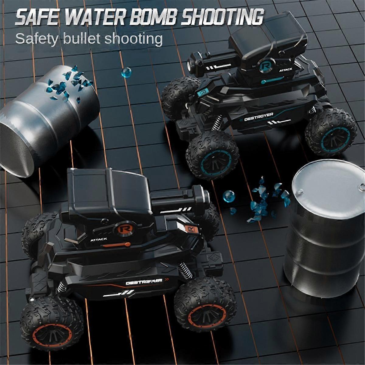 RC Drift Tank Toy Multifunction Armored Vehicle Remote Control Water ...