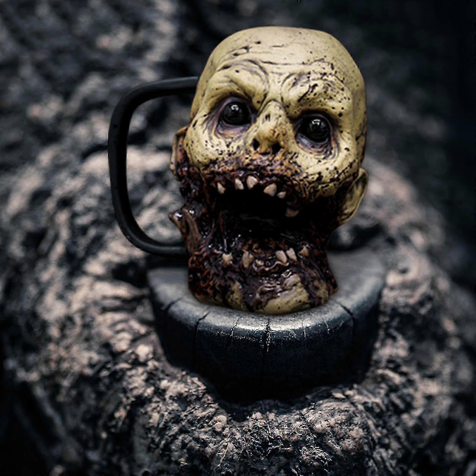 Halloween Decoration Zombie Mug Gruesome Coffee Mugs / Skull / Skeleton ...