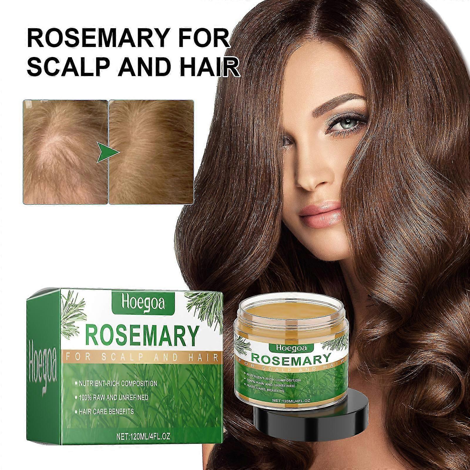 Rosemary Hair Mask, Rosemary Hair Mask for Dry Damaged Hair with ...