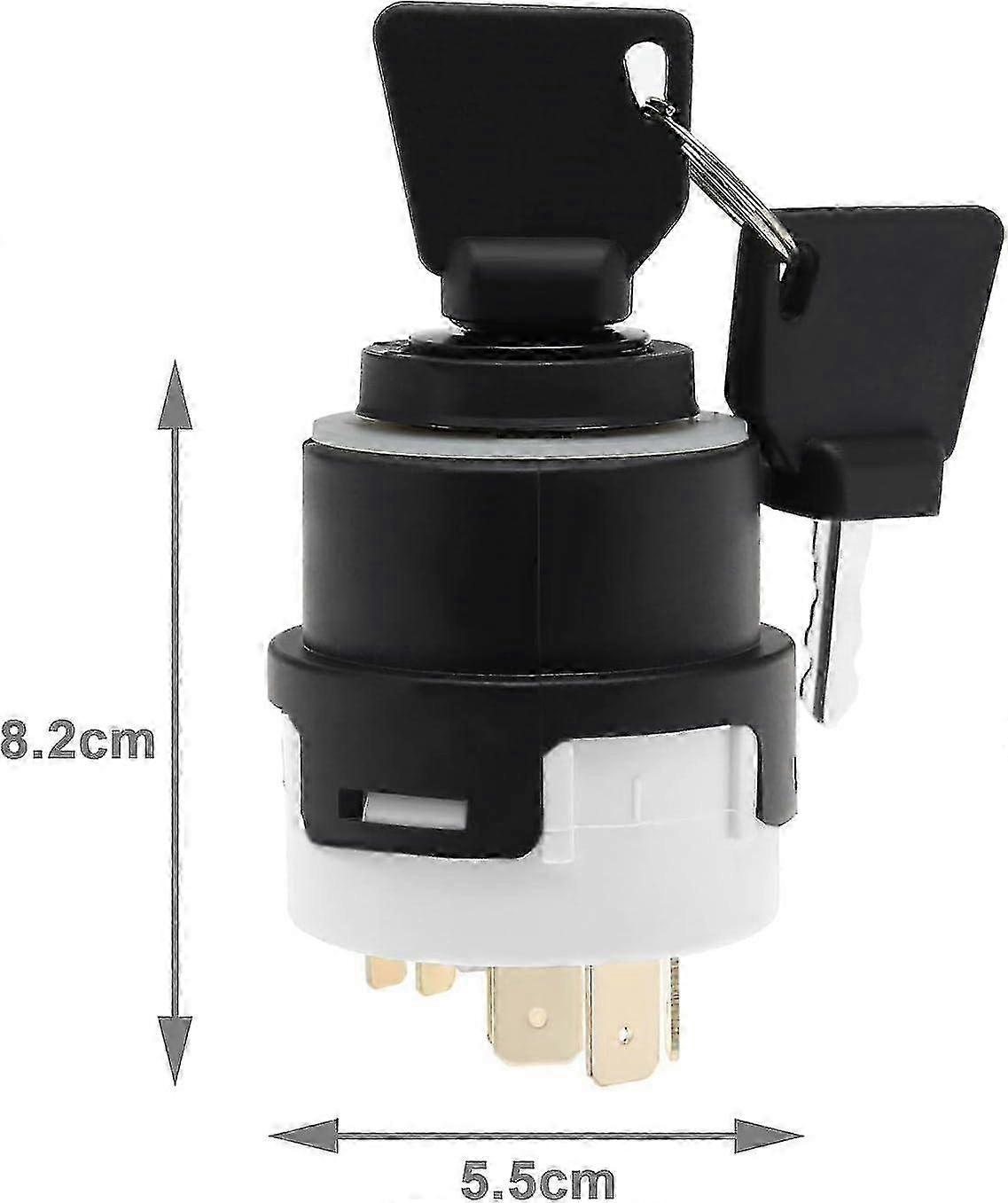 701 80184 50988 85804674 9-Pin Ignition Key Switch Equipped with 2 Keys ...