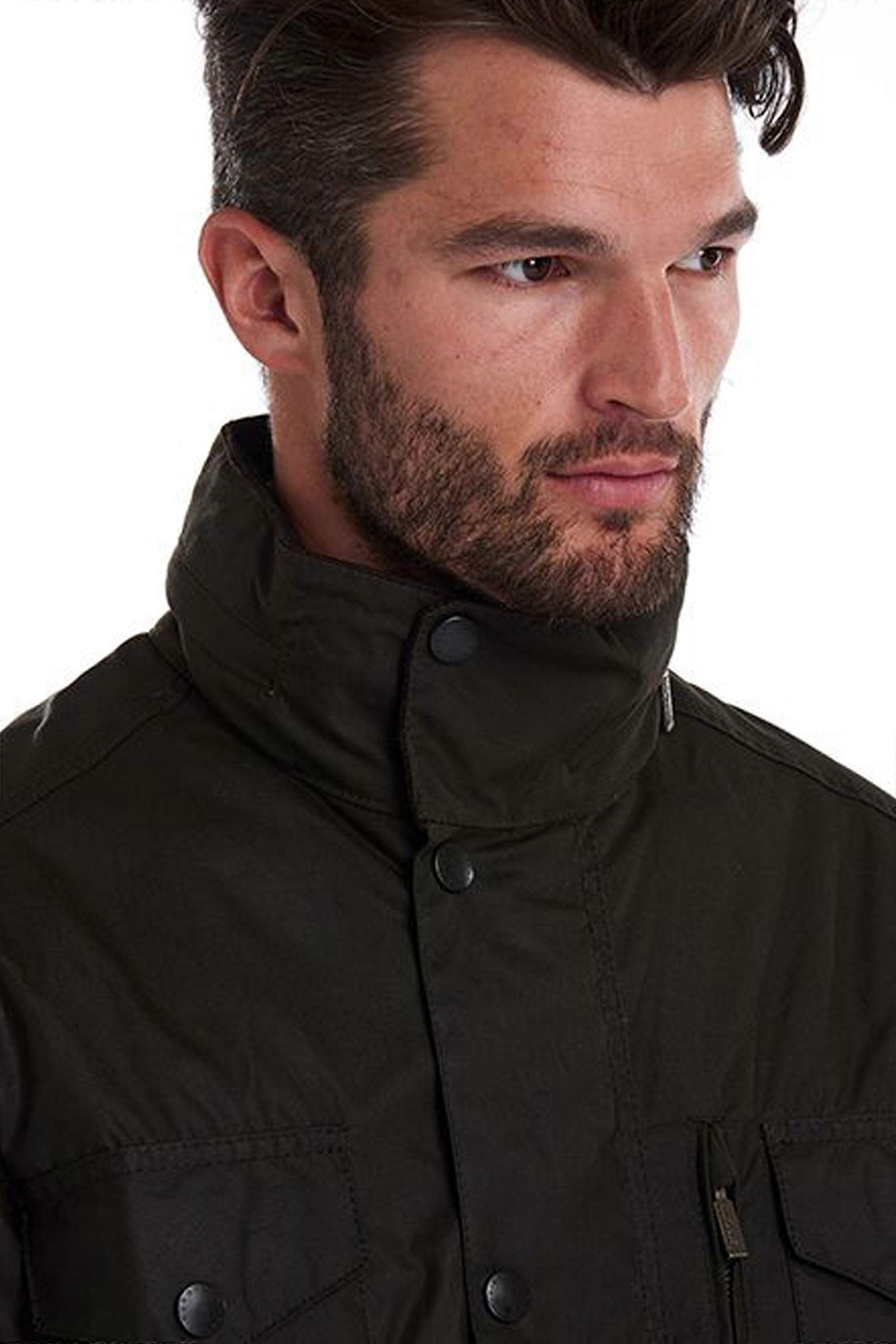 Barbour Sapper Wax Jacket Olive | Fruugo AU