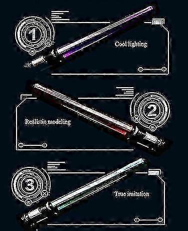 Laser Sword Lightsaber Double Sword Katana Gift For Boy, Lightsaber ...