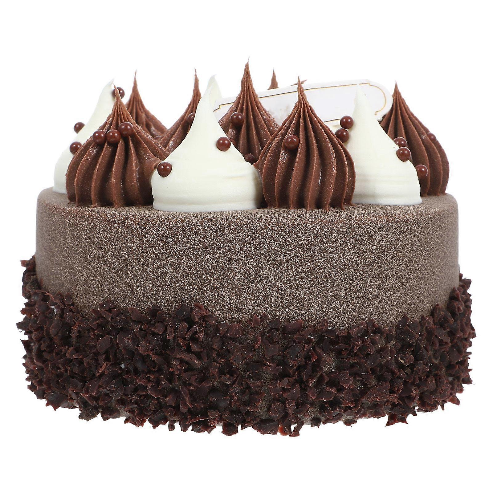 Delicate Cake Models Simulation Birthday Cake Decoration Fake Cake ...