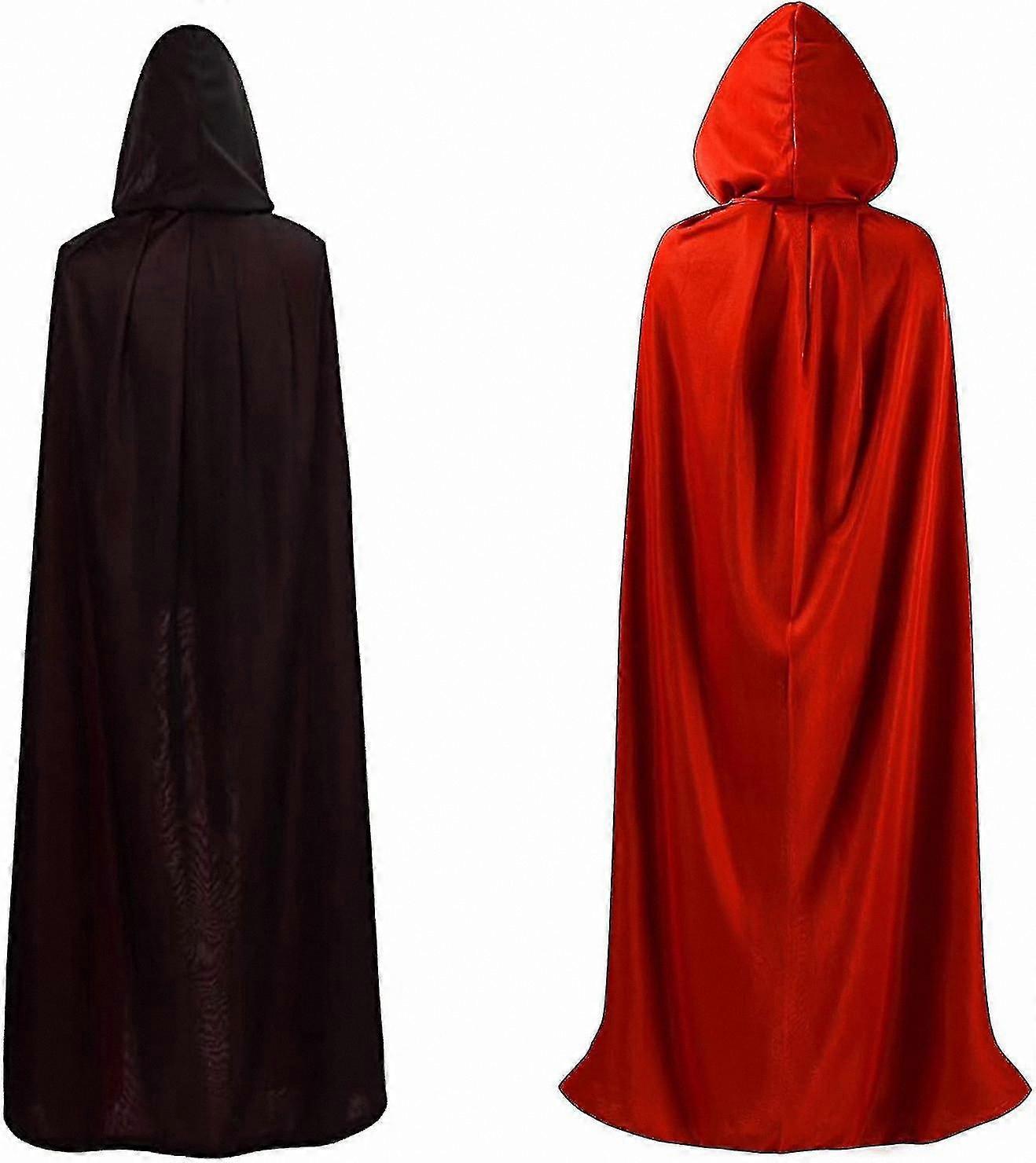 Fancy Dress Cloak for Adults and Kids, Reversible Cape for Role Play ...