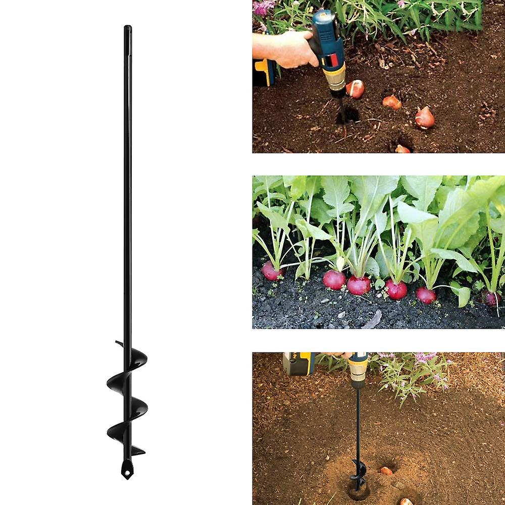 Garden Auger Bit 4x45cm, Practical Planting Tool For Planting Bedding ...