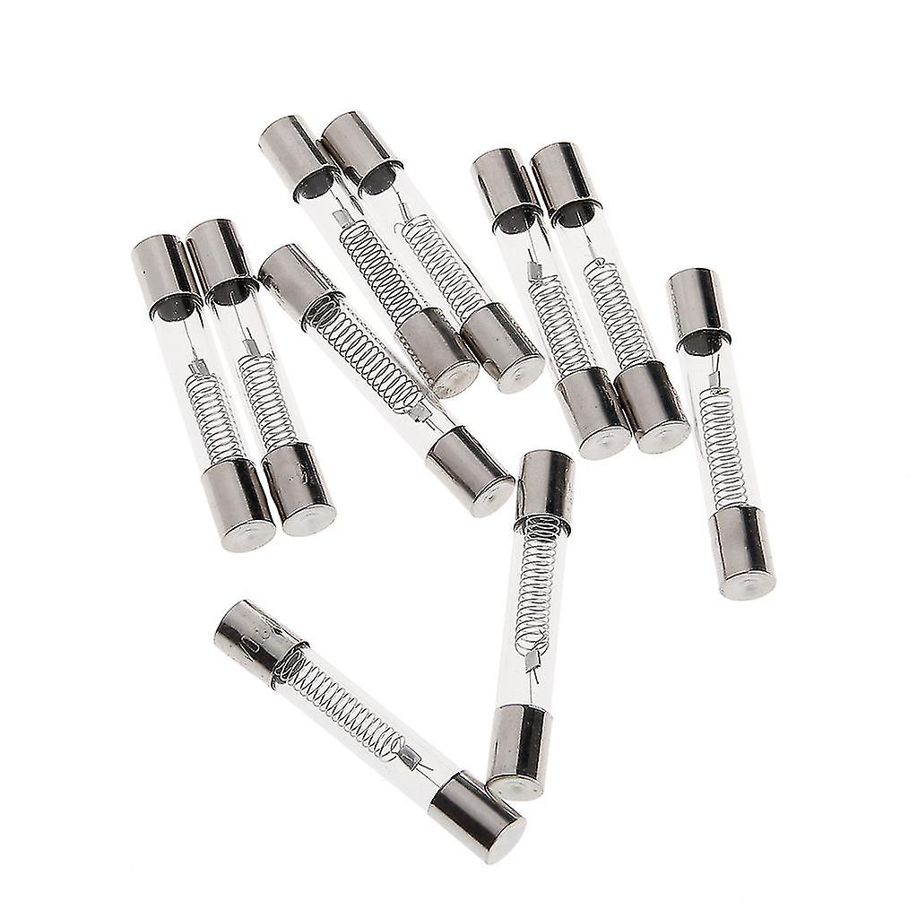 10x 5kv 0.8a 800ma High Voltage Fuse Glass Tube Microwave Oven Fuse ...