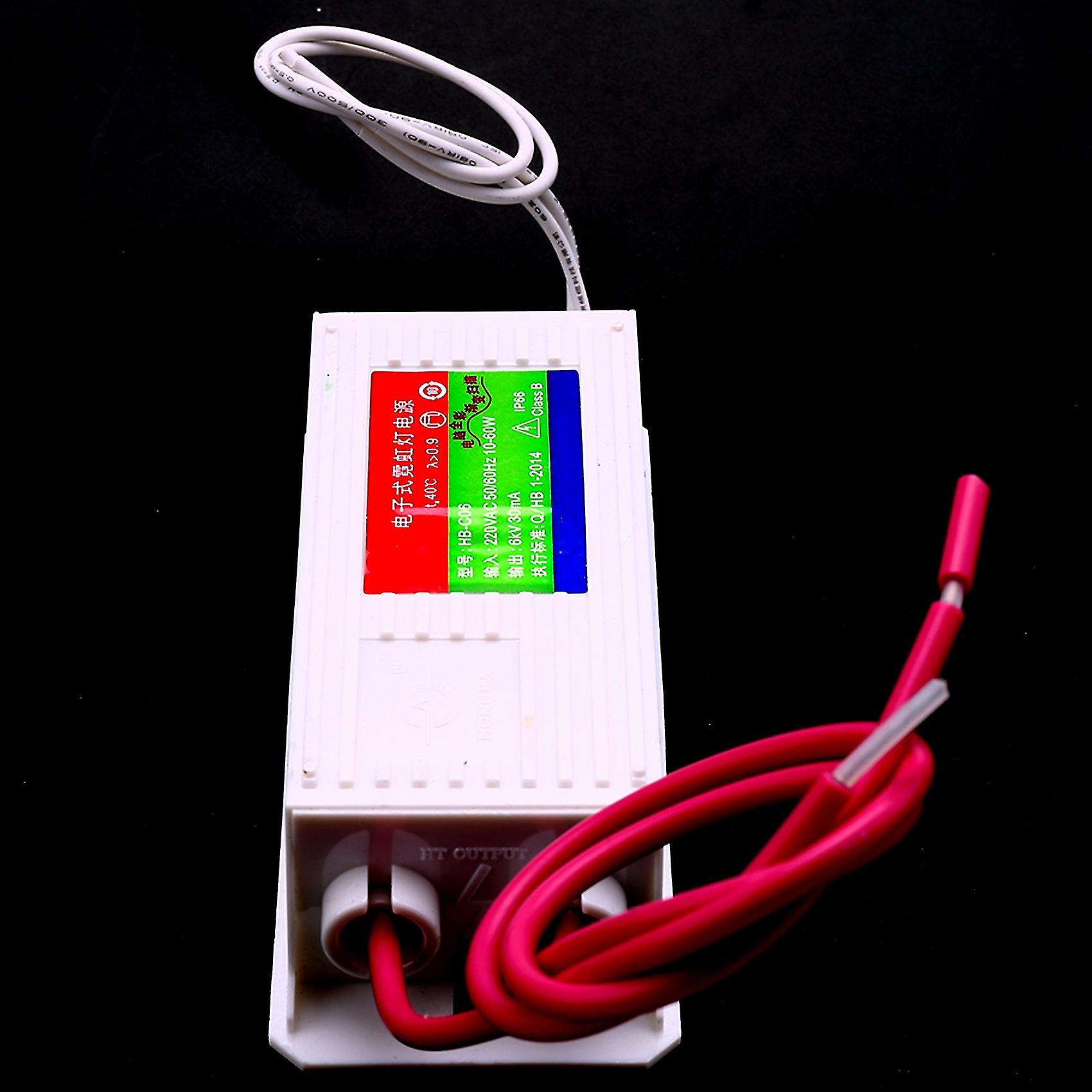 1pc Hb-co6 Neon Electronic Transformer Waterproof Neon Power Supply ...