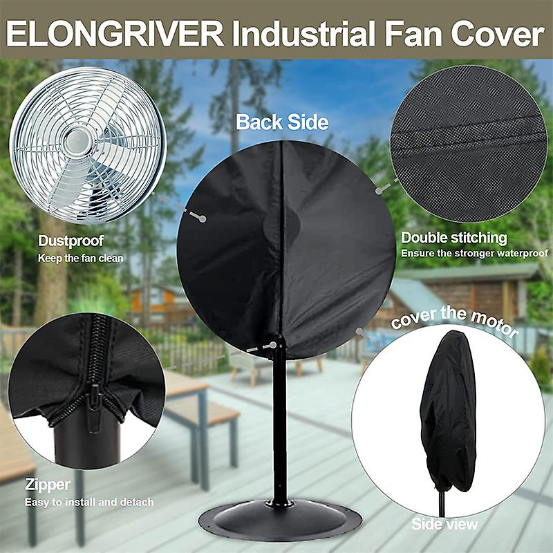 Generic Industrial Fan Covers, Waterproof Oxford Fan Covers, Dustproof ...