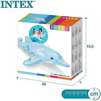 INTEX 69" x 26" Lil' Dolphin Ride-On Inflatable | Fruugo UK