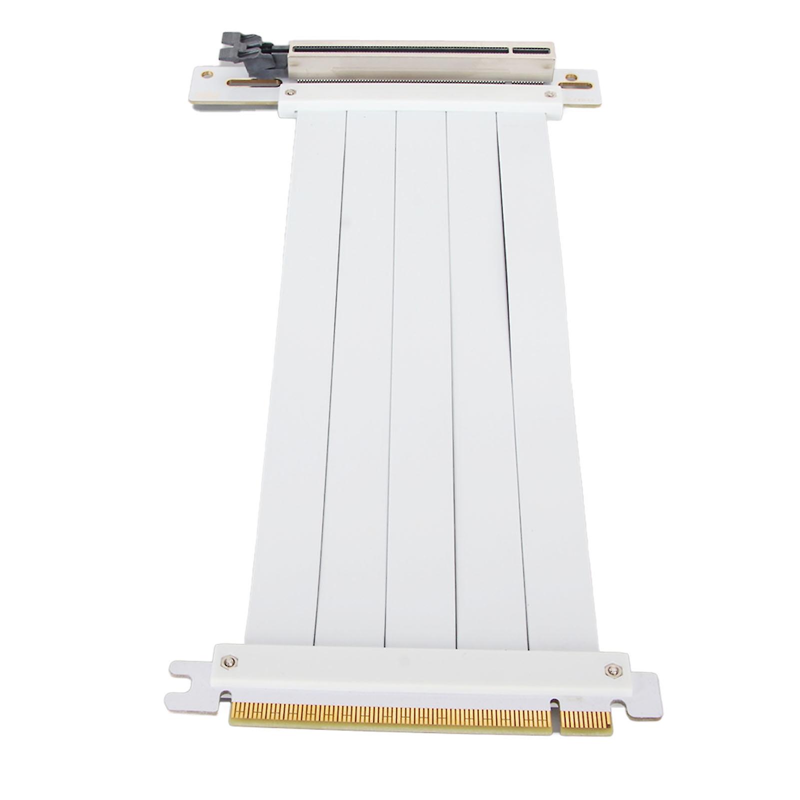 PCIE 4.0 X16 Riser Cable High Speed Flexible Extender Card Extension ...