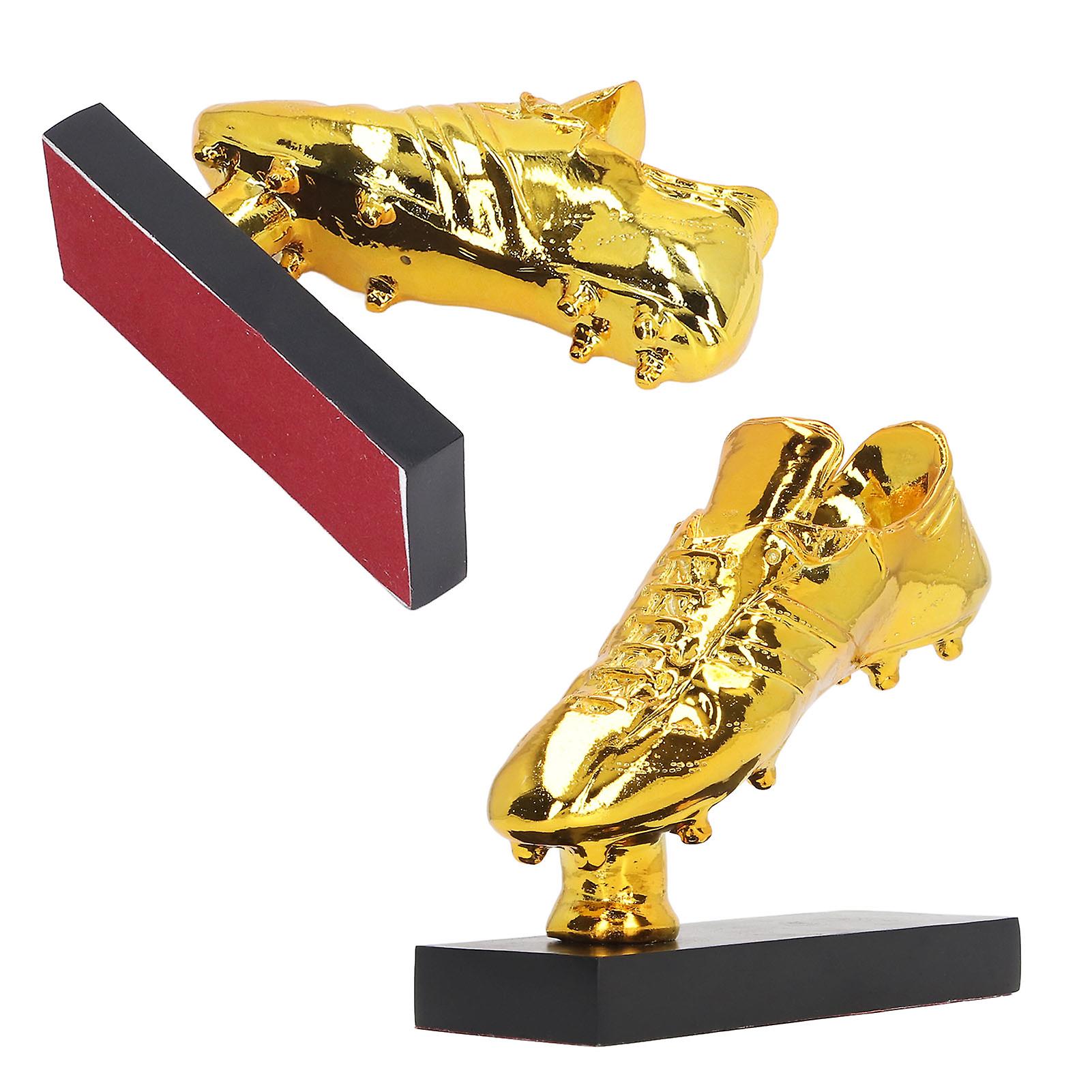 High Simulation Resin Golden Boot Trophy Model Replica - Soccer Fans ...