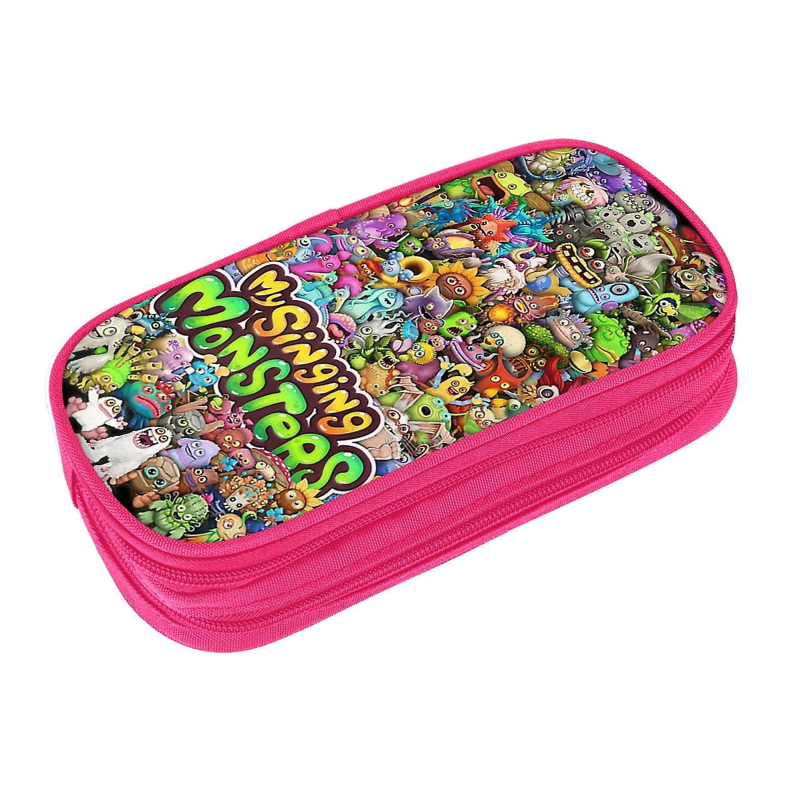 My Singing Monsters Big Capacity Pencil Case, Large Storage Pencil ...
