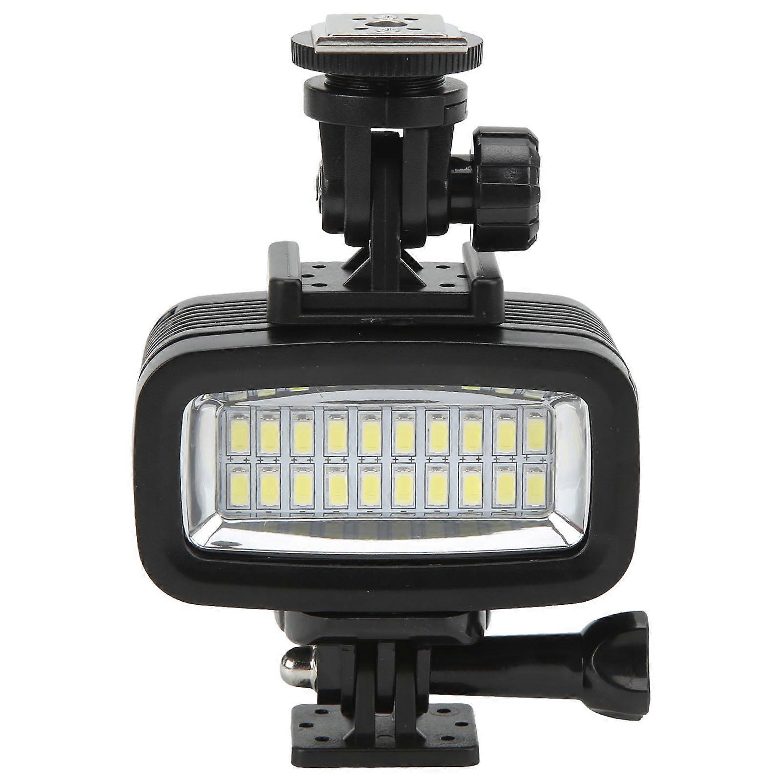 Underwater Video Light 40m Waterproof Dive Light for Action Cameras ...