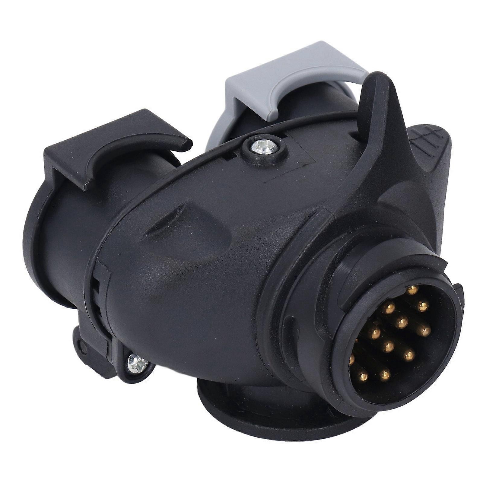 Towing 13 Pin to Dual 7 Pin Adaptor 12V Conversion Plug 12N 12S for ...