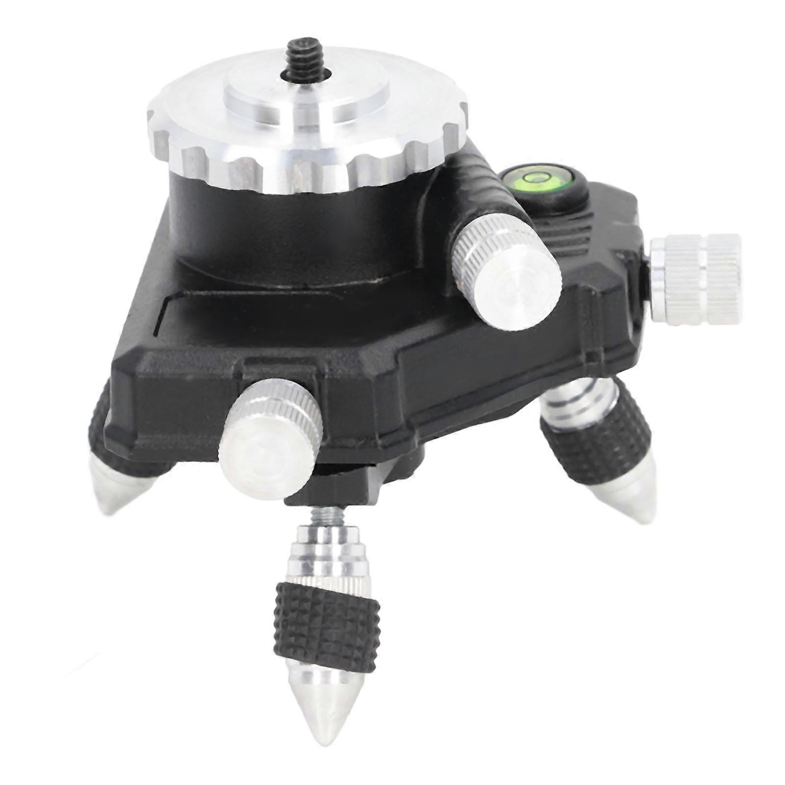 Level Adjustment Base 360 Rotatable Fine Tuning Adapter For Laser Leveling Tripod Connector