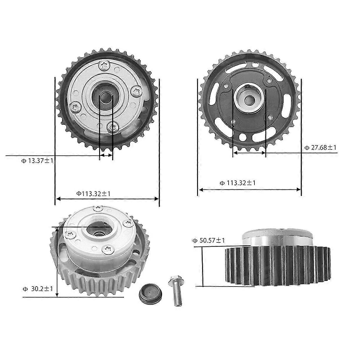 Timing Gear Phase Regulator Camshaft Sprocket 7701478459 for III Sport ...
