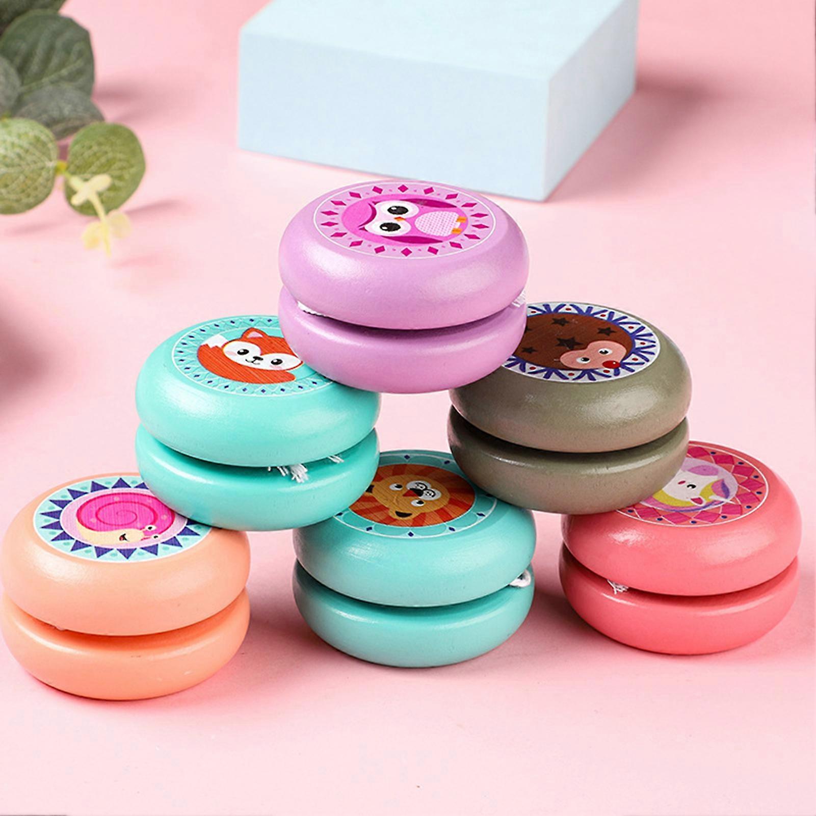 Kids Yoyo Toy with String Colorful Cartoon Trick Yoyo Responsive Ball ...