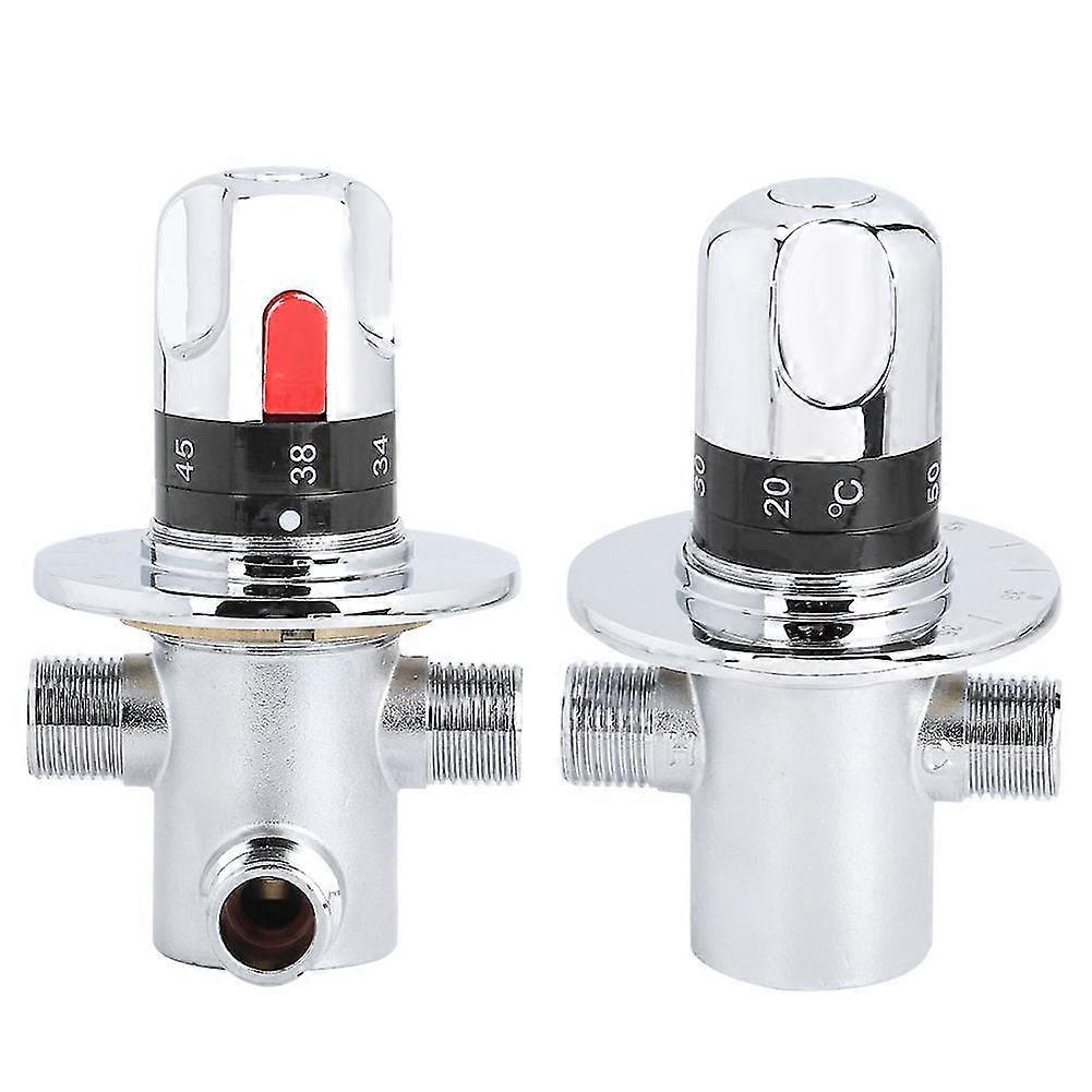 Brass Thermostatic Hot/cold Water Mixing Temperature Control Valve For ...