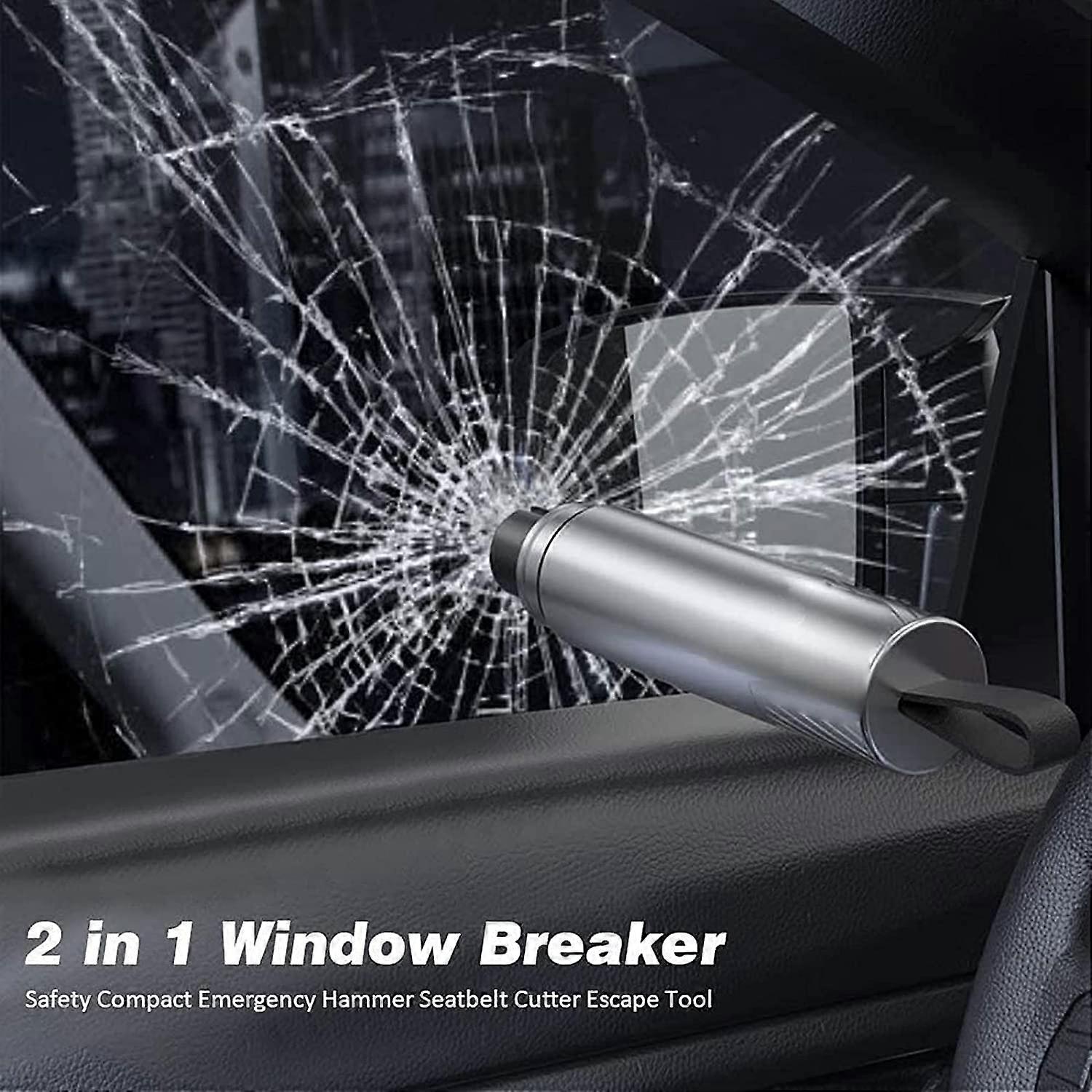 Portable Mini Car Window Breaker Escape Tool Glass Breaker Seatbelt ...