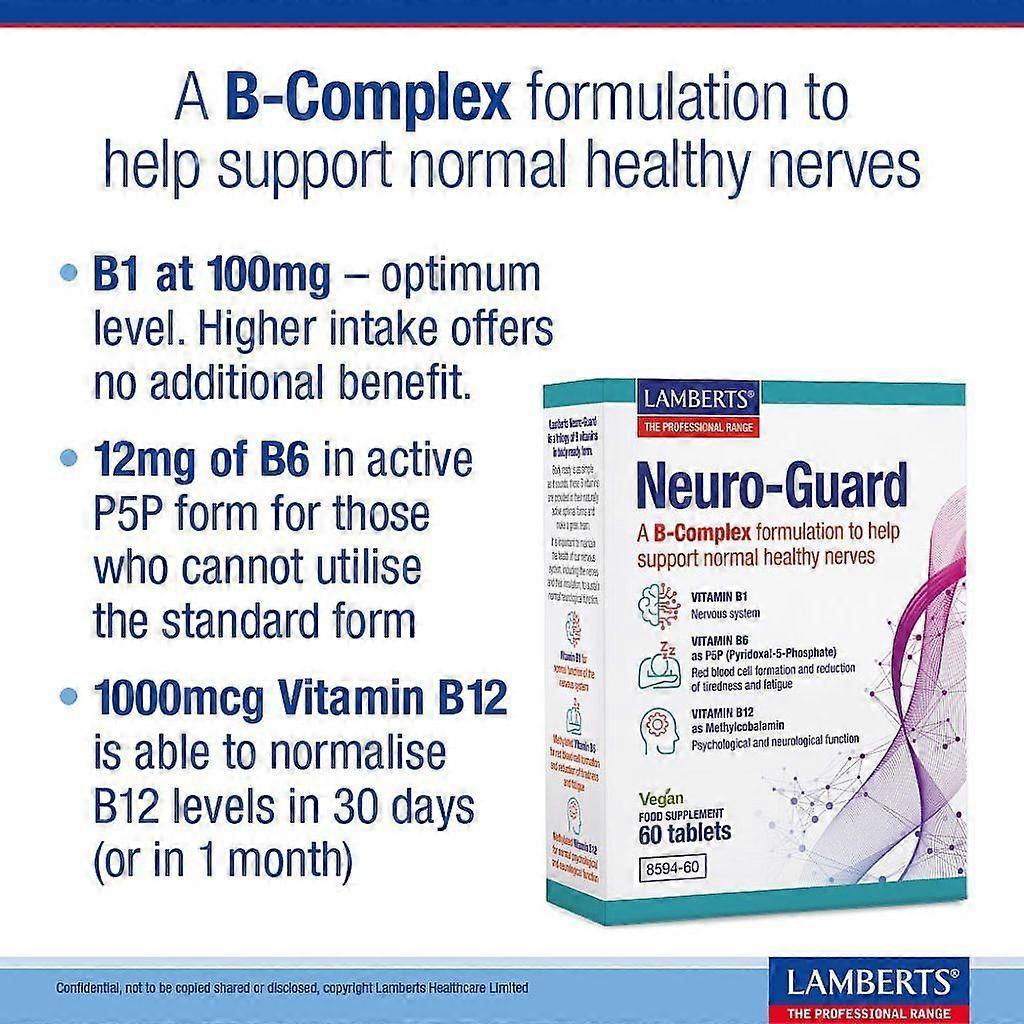 Lamberts Neuro-Guard Tablets 60 (8594-60) | Fruugo US