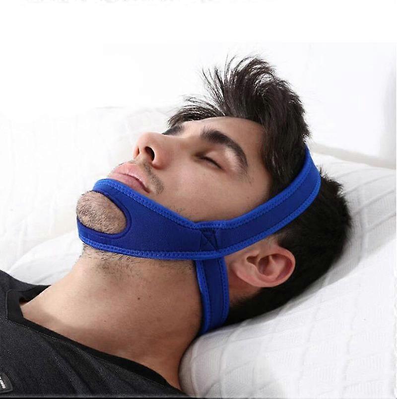 Neoprene Anti Snore Stop Snoring Chin Strap Belt Anti Apnea Jaw ...