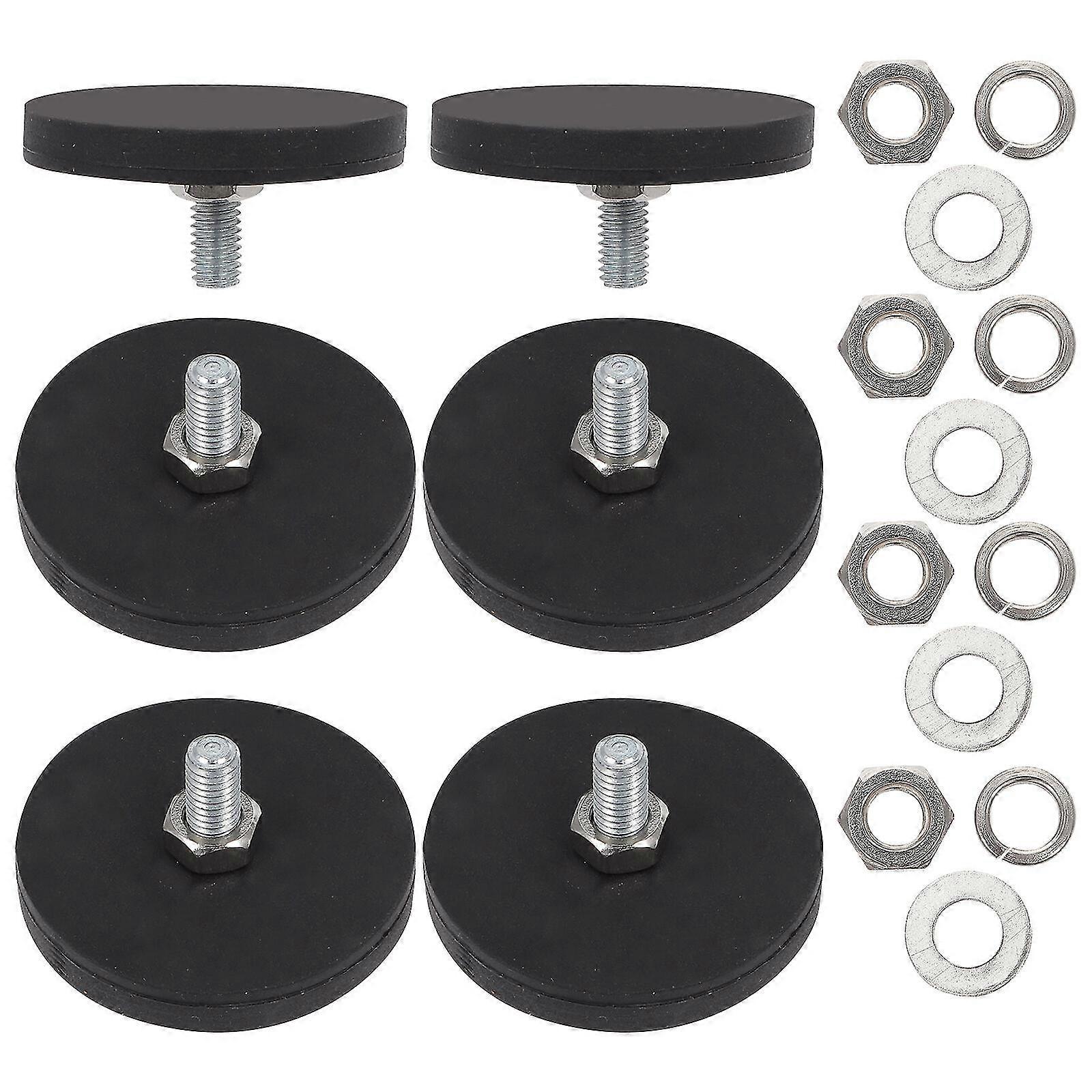 Rubber Coated Magnet for License Plate - 6 Pcs Car Mount Magnets ...