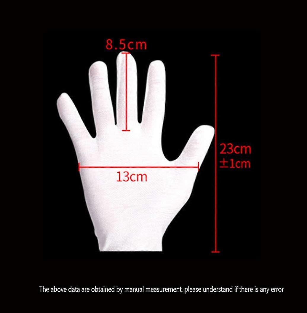 30 Pcs White Cotton Gloves, Soft Lightweight Work Gloves, Women Men ...