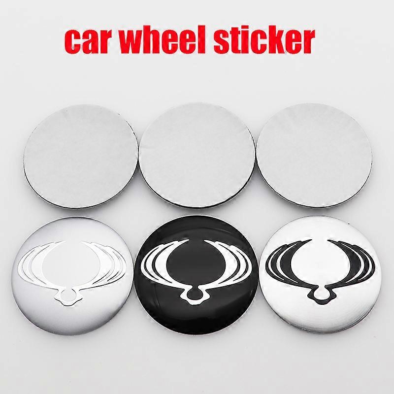 4pcs 3d 56mm Ssangyong Car Sticker Wheel Center Hub Sticker Rim ...