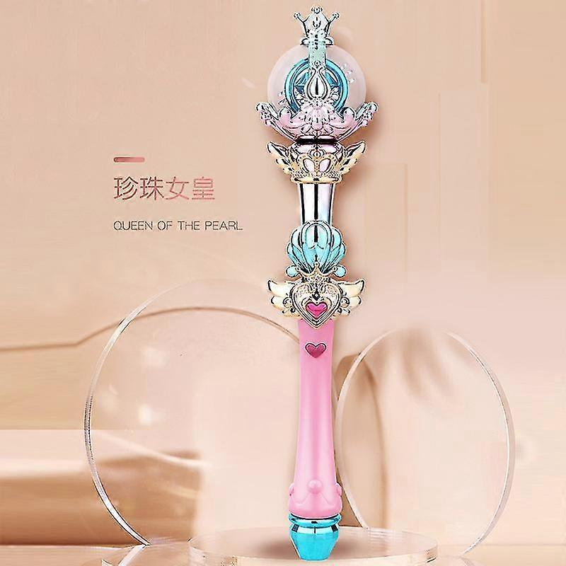 Musical Star Magic Wand Handheld Light Up Fairy Wand Electric Light ...