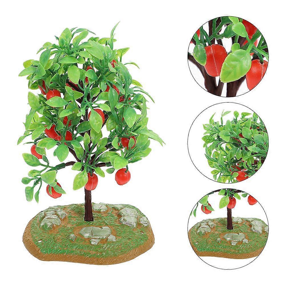 Miniature Apples Tree Model for DIY Crafts for Diorama and Architecture ...