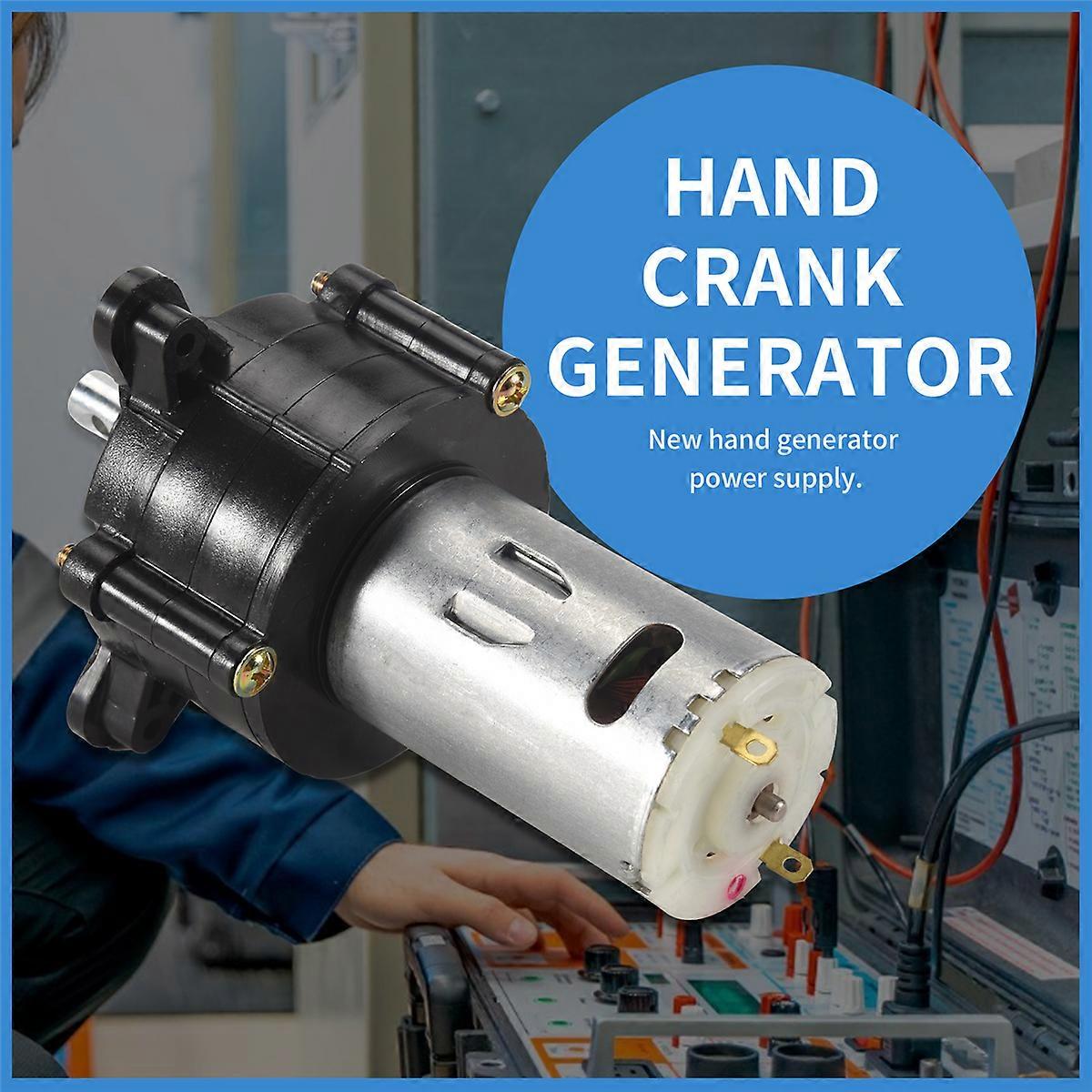 1Pc Wind Turbine Generator Kit Micro-Hand Dynamo Generator DC12V ...